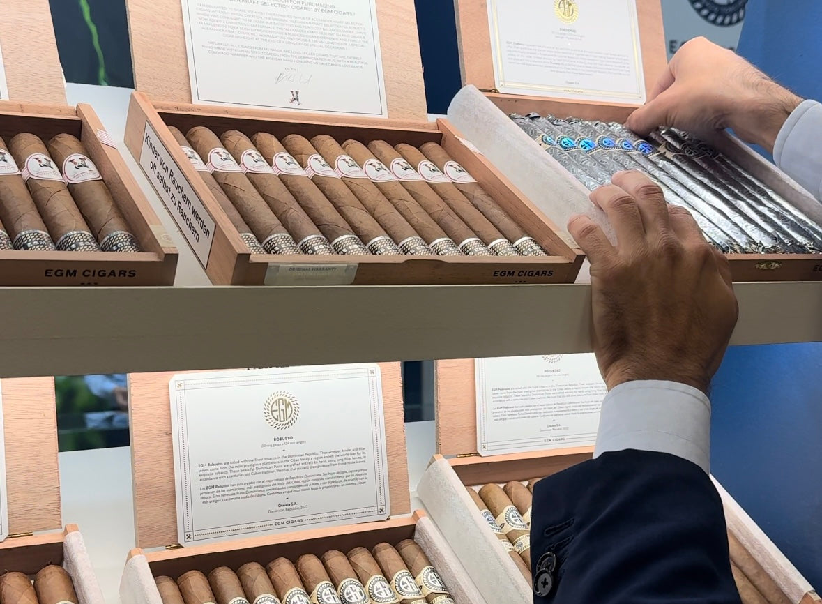EGM Cigars Debuts at InterTabac 2024: A Successful Showcase of Cigars
